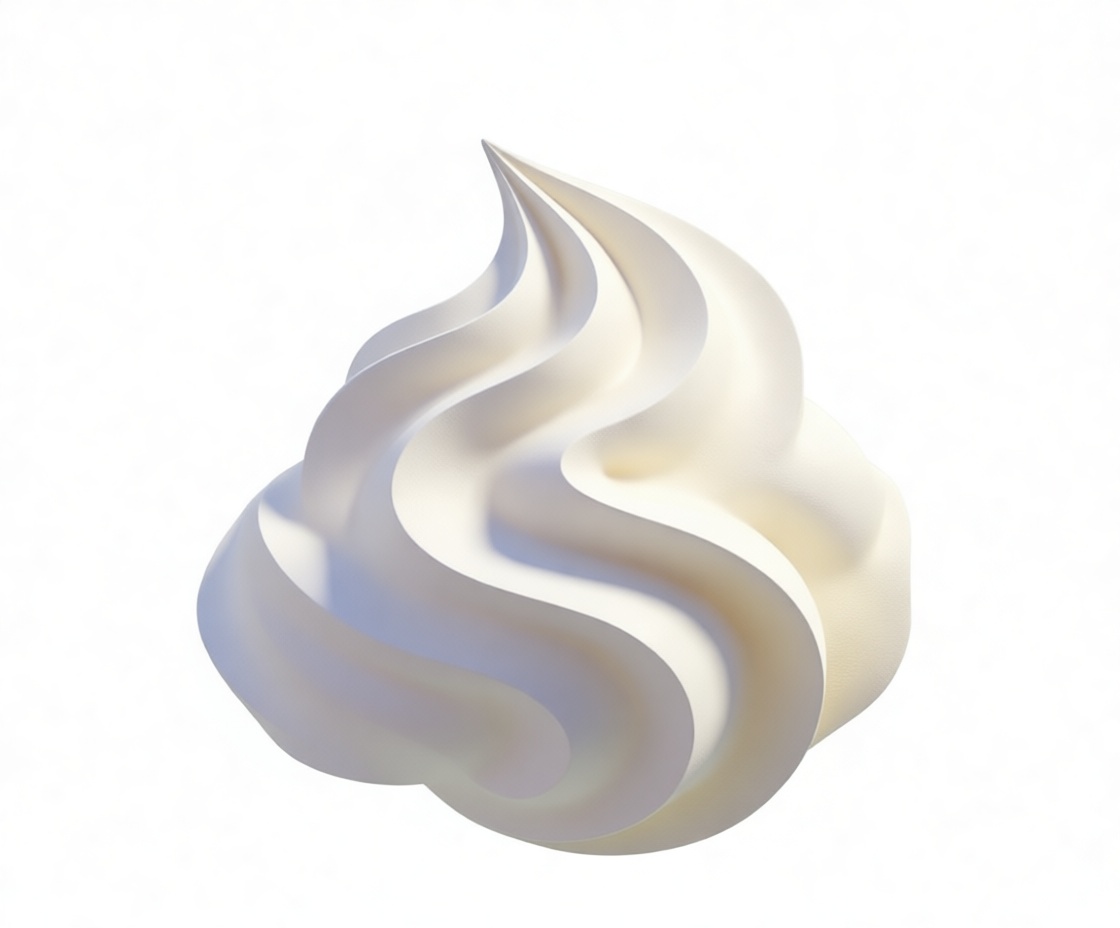 Swirl Whipped Cream Model STL – Free 3D Print Model | Remeshy
