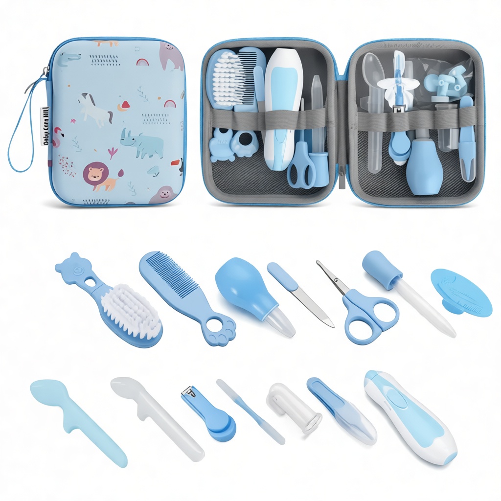 Baby Grooming Kit STL – Free 3D Print Model | Remeshy