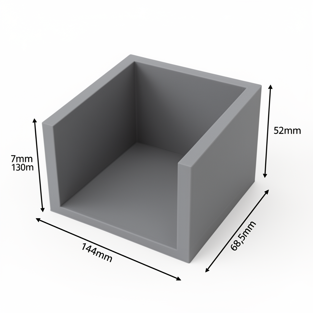 Simple Storage Box Model STL – Free 3D Print Model | Remeshy