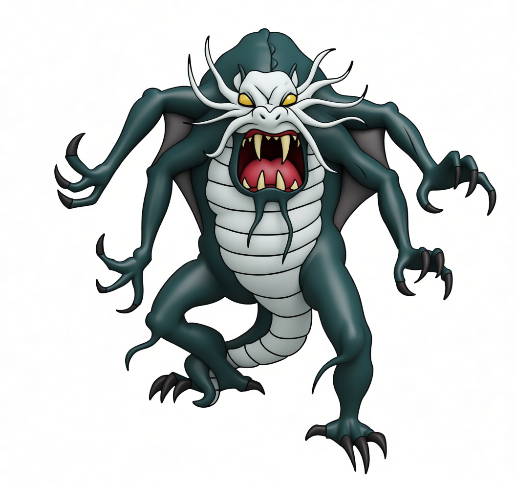 Hydra Dragon Figurine STL – Free 3D Print Model | Remeshy