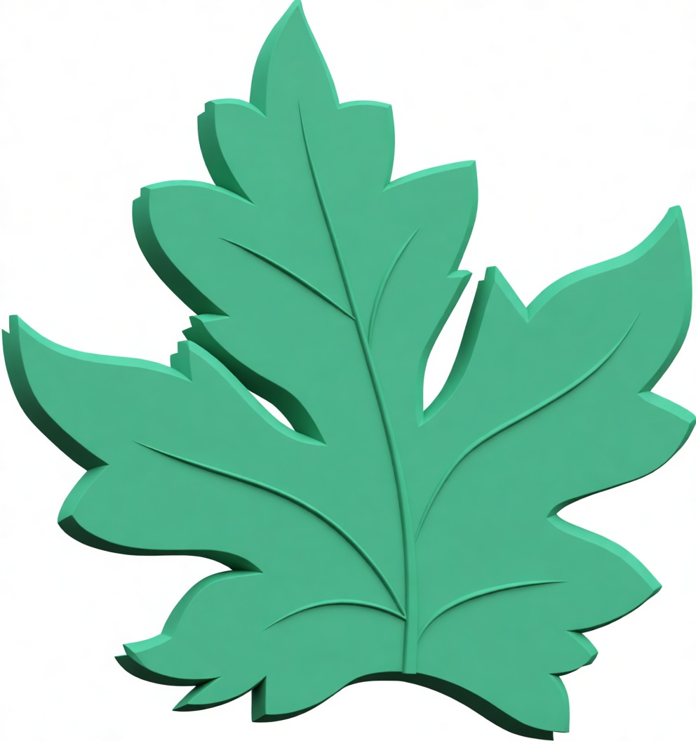 Maple Leaf Model STL – Free 3D Print Model | Remeshy