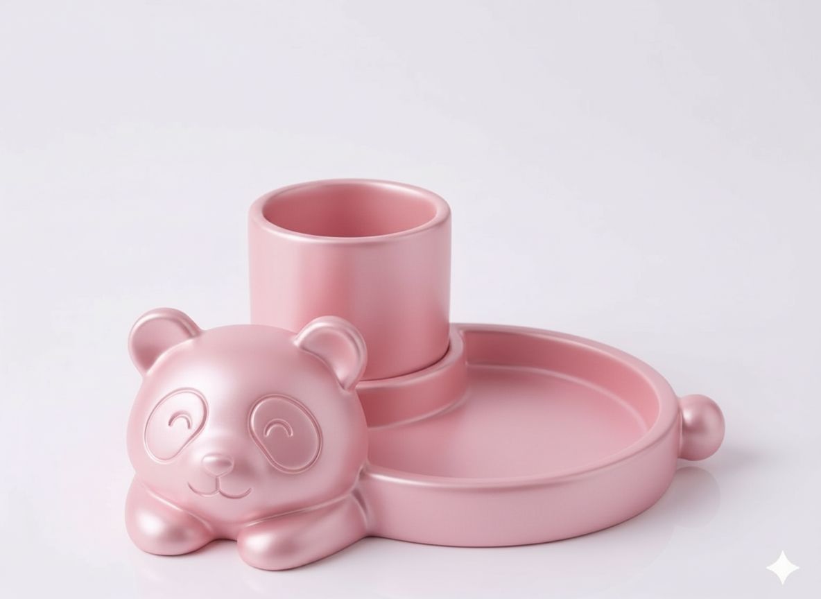 Panda Pen Holder STL – Free 3D Print Model | Remeshy