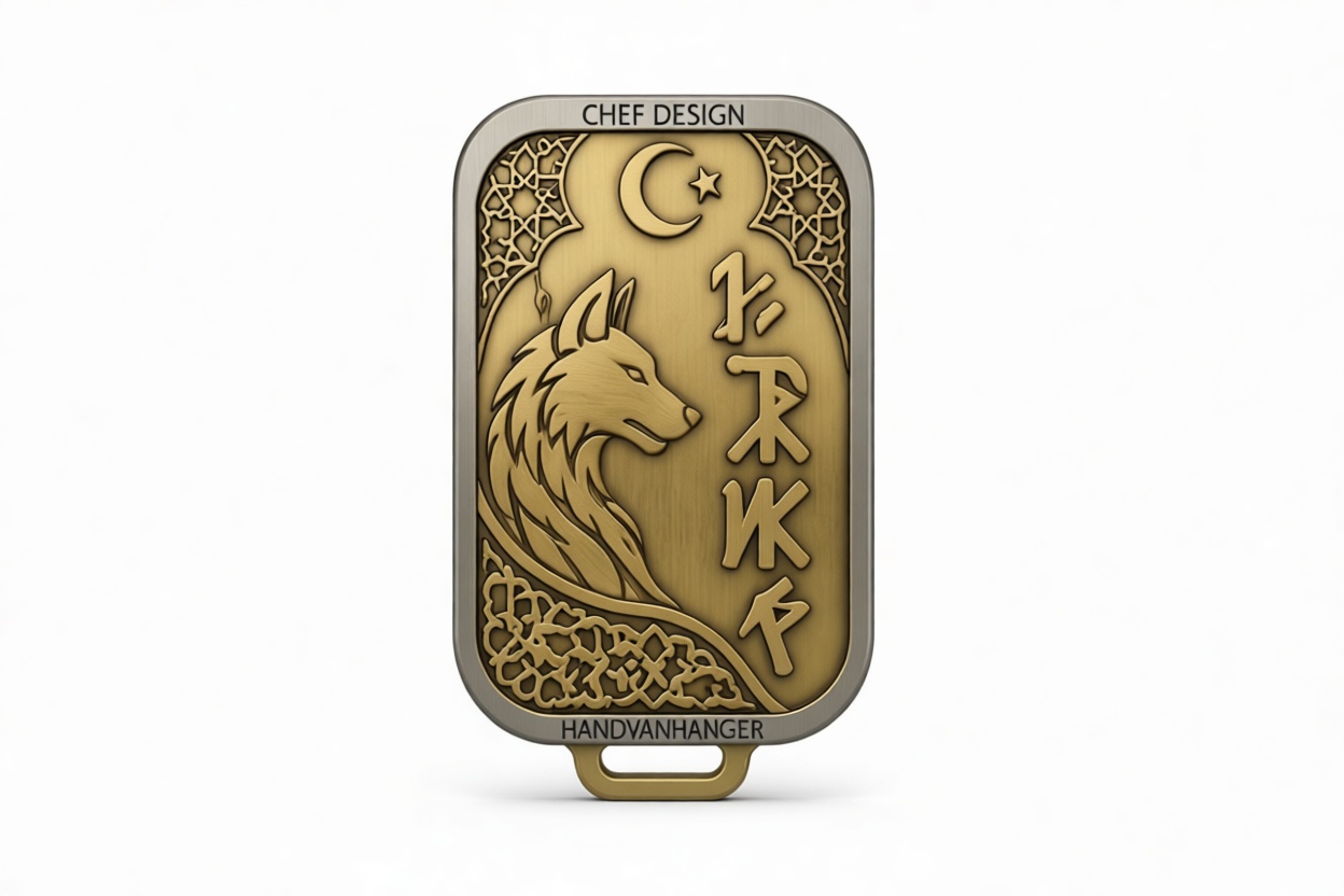 Wolf Emblem Plaque STL – Free 3D Print Model | Remeshy