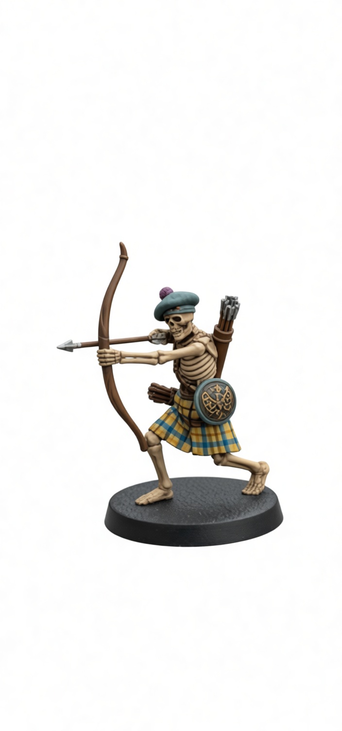 Skeleton Archer Figurine STL – Free 3D Print Model | Remeshy