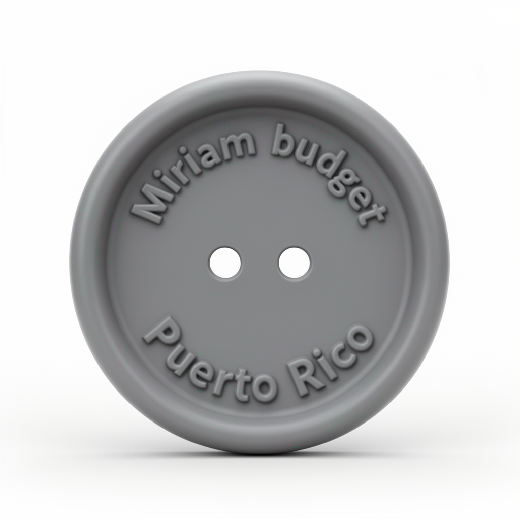 Miriam Budget Sewing Button STL – Free 3D Print Model | Remeshy
