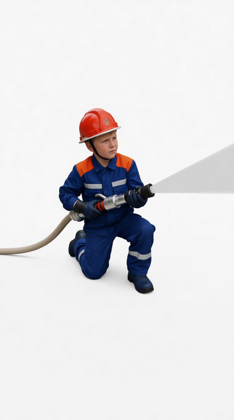 Child Firefighter Figurine STL – Free 3D Print Model | Remeshy