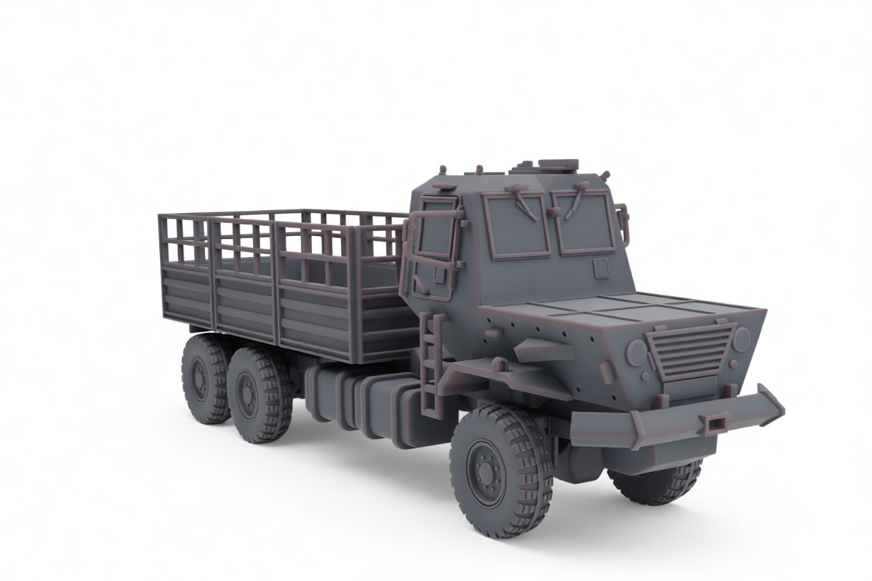 M939 Military Truck Model STL – Free 3D Print Model | Remeshy