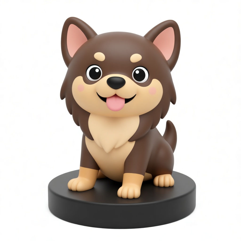 Shiba Inu Figurine STL – Free 3D Print Model | Remeshy
