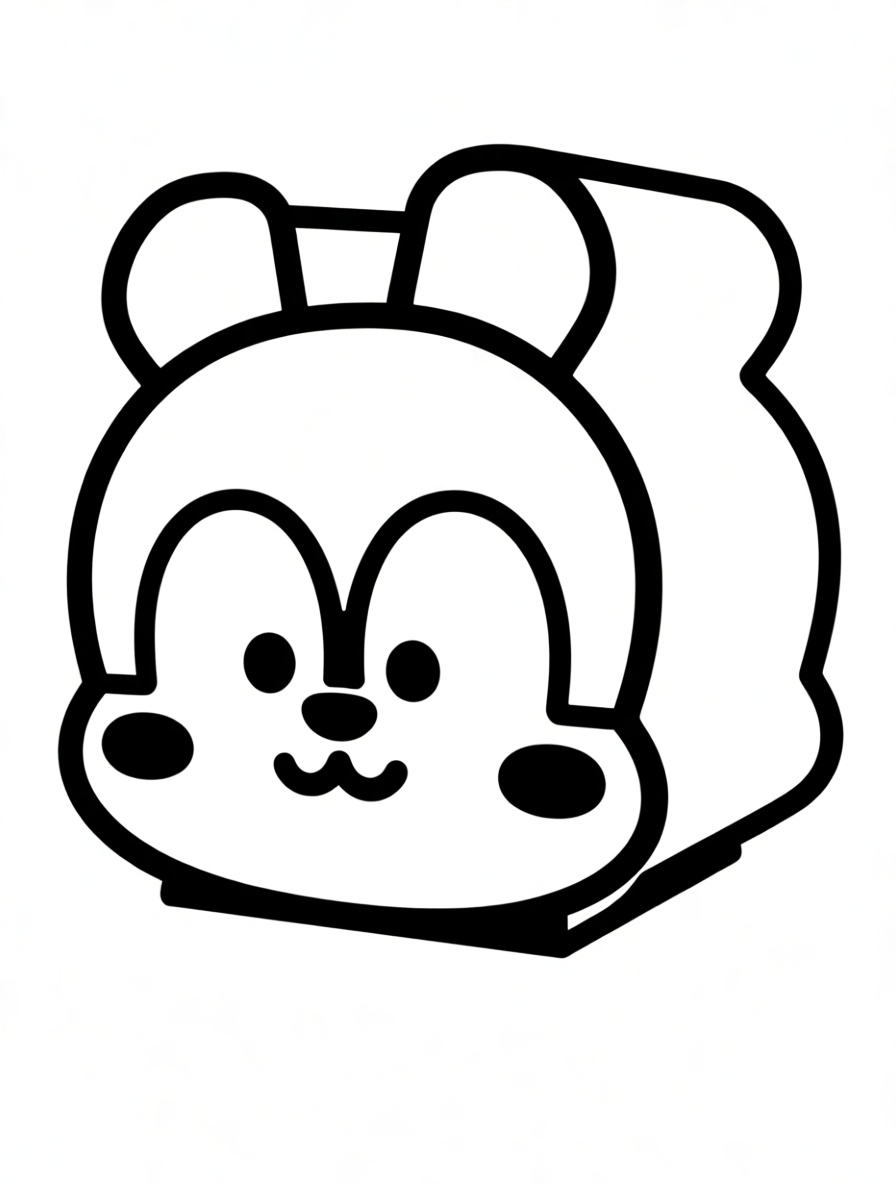 Cartoon Squirrel Figurine STL – Free 3D Print Model | Remeshy