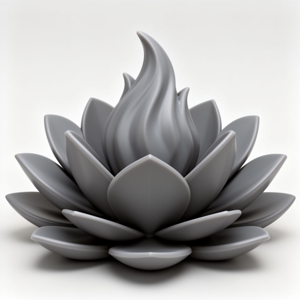 Lotus Flower Sculpture STL – Free 3D Print Model | Remeshy