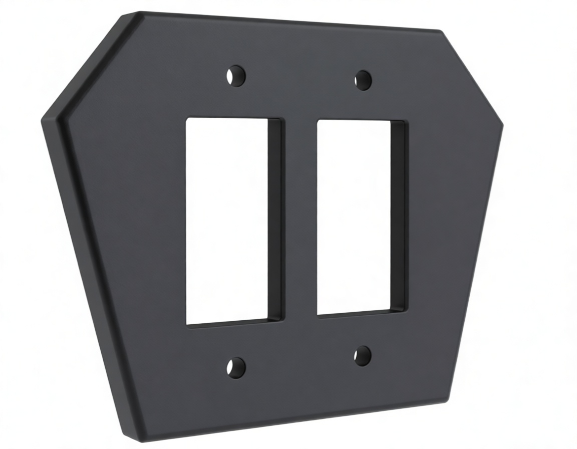Double Light Switch Plate STL – Free 3D Print Model | Remeshy