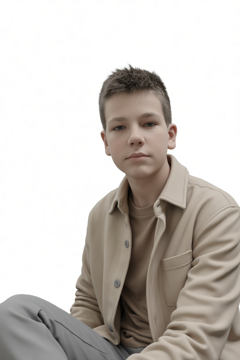 Realistic Teen Boy Bust STL – Free 3D Print Model | Remeshy