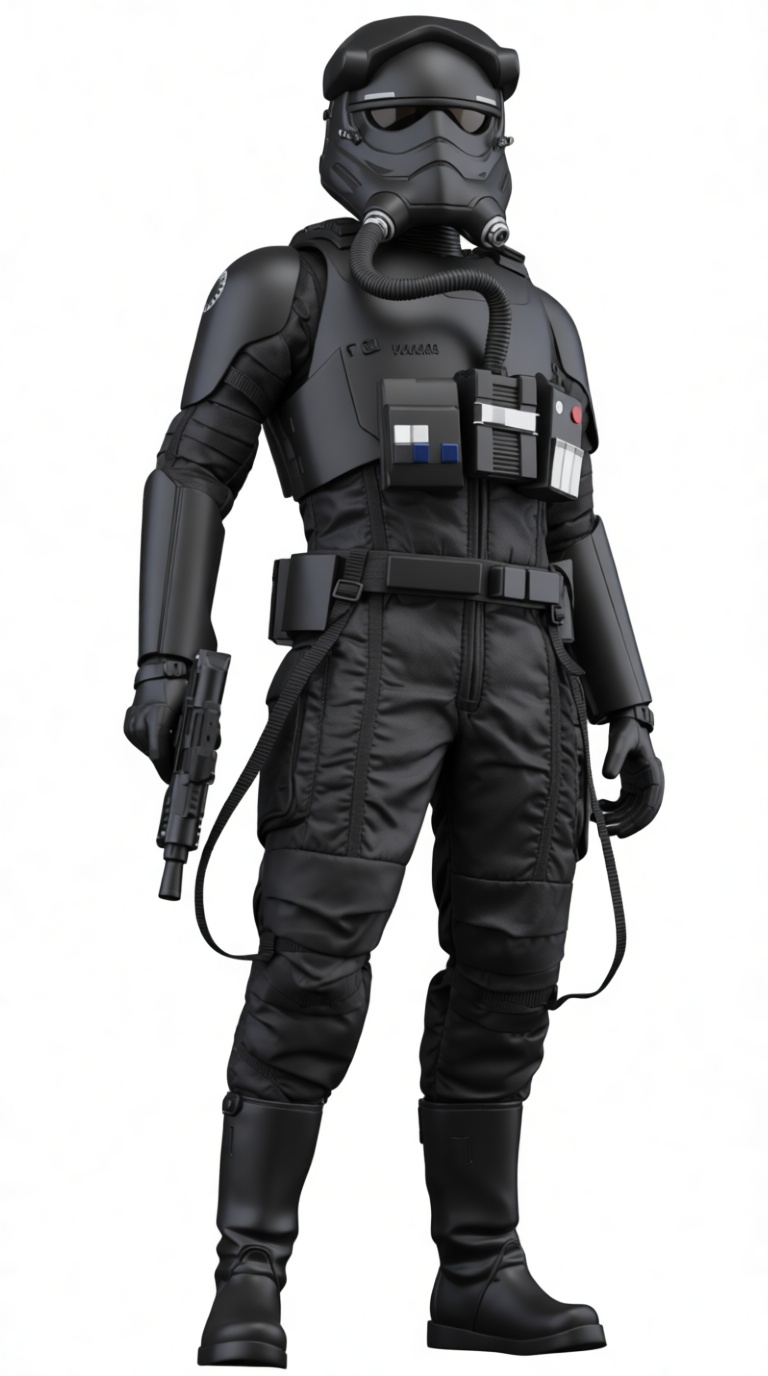 Star Wars TIE Fighter Pilot Figurine STL – Free 3D Print Model | Remeshy