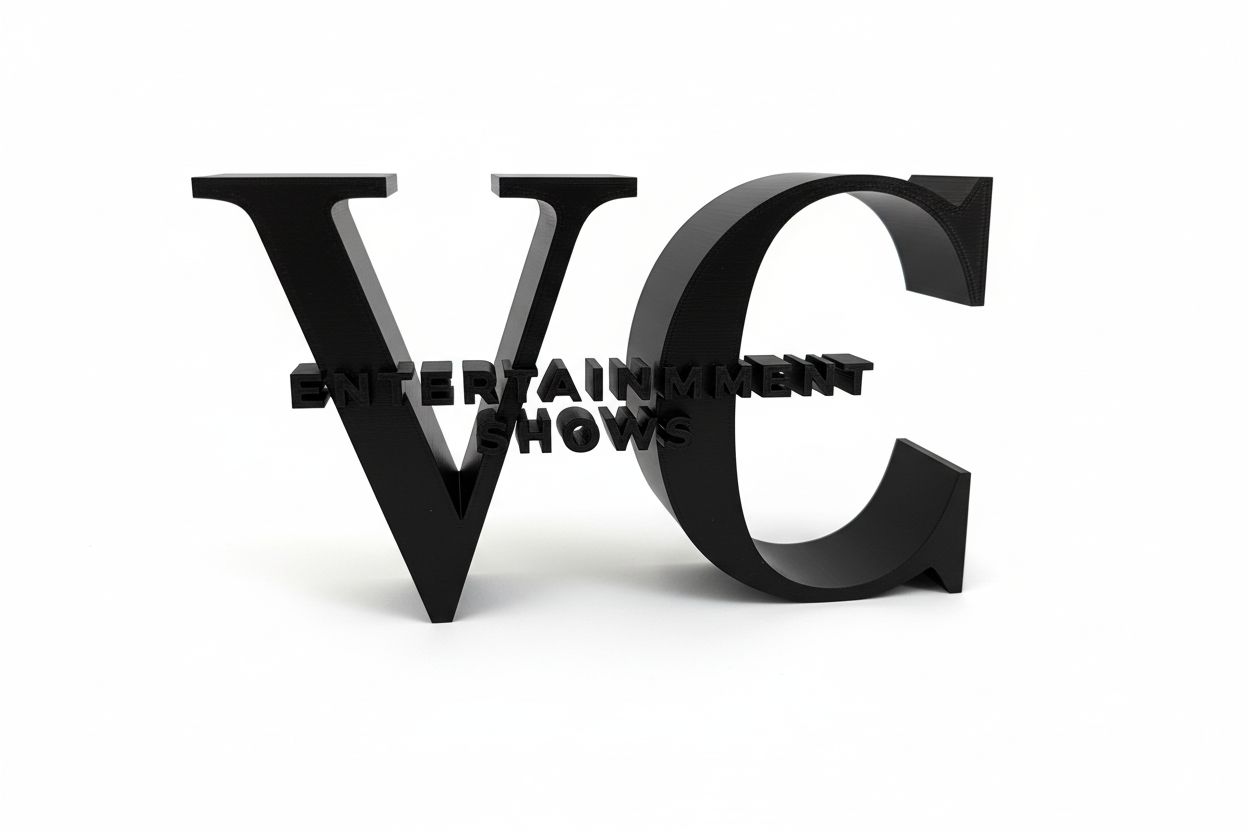 VC Entertainment Logo Model STL – Free 3D Print Model | Remeshy