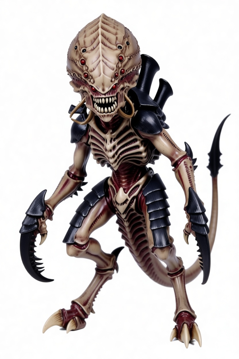 Tyranid Warrior Figurine STL – Free 3D Print Model | Remeshy