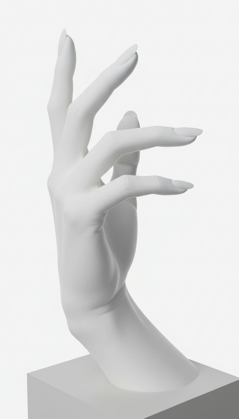 Articulated Hand Sculpture STL – Free 3D Print Model | Remeshy