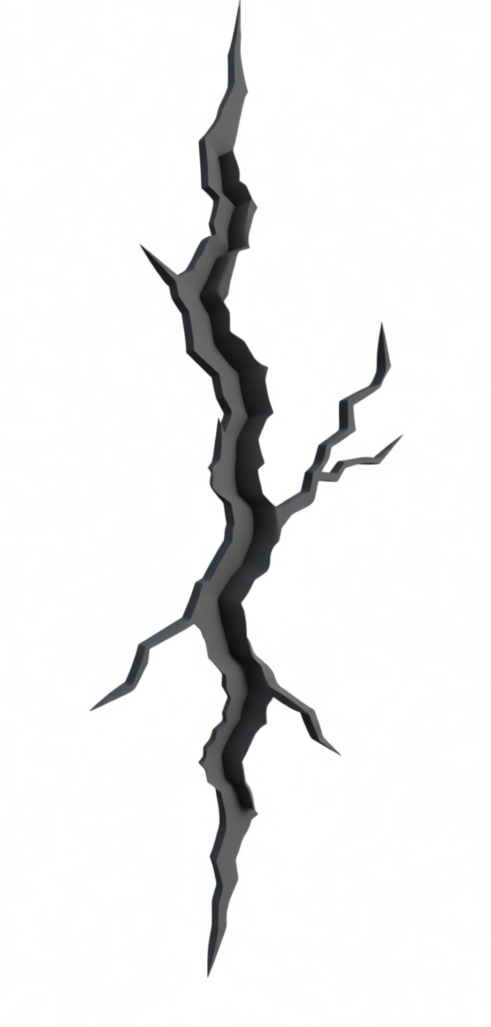 Crack Wall Effect Model STL – Free 3D Print Model | Remeshy
