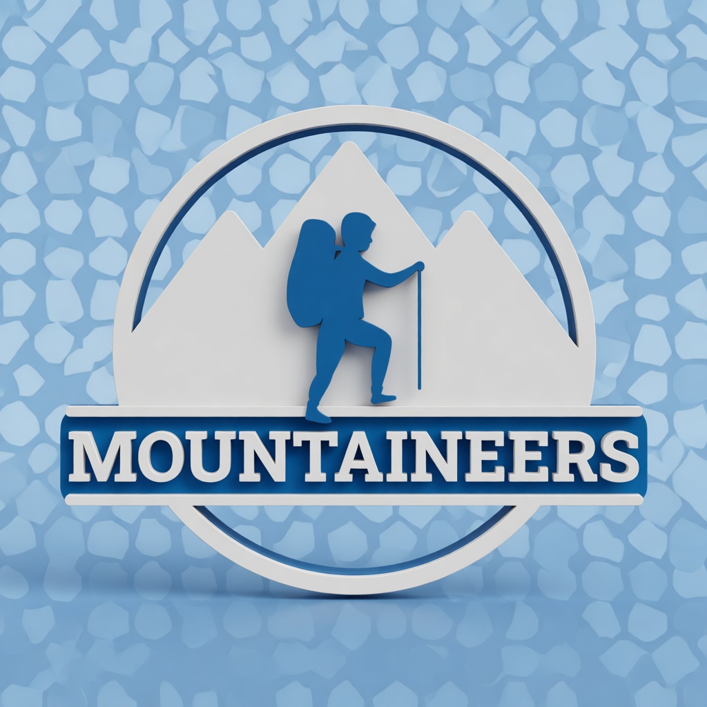 Mountaineers Logo Emblem STL – Free 3D Print Model | Remeshy