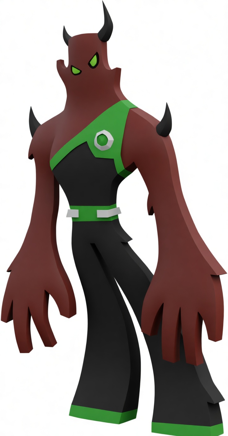 Vilgax Action Figure STL – Free 3D Print Model | Remeshy