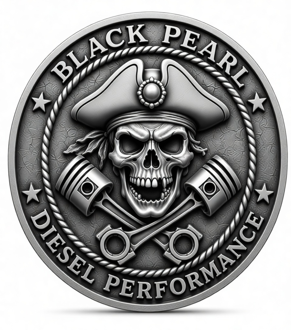 Black Pearl Pirate Emblem STL – Free 3D Print Model | Remeshy