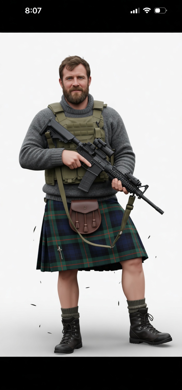 Scottish Soldier Figurine STL – Free 3D Print Model | Remeshy