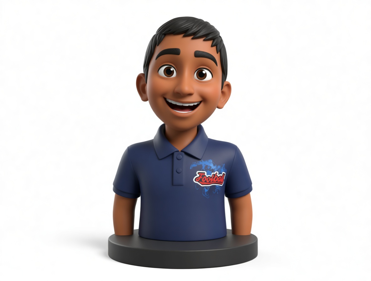 Smiling Boy Bust STL – Free 3D Print Model | Remeshy