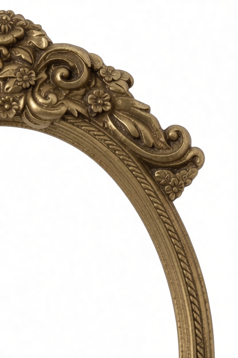 Ornate Baroque Frame STL – Free 3D Print Model | Remeshy
