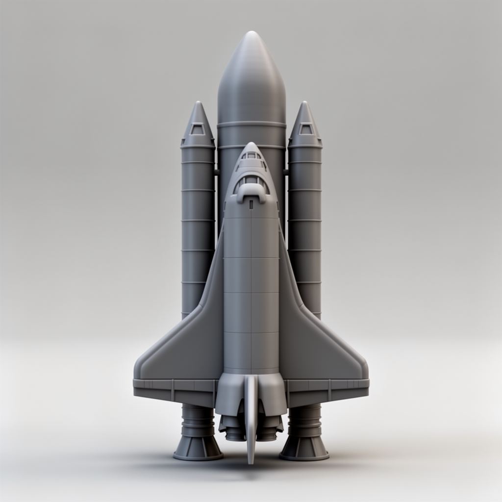 Space Shuttle Model STL – Free 3D Print Model | Remeshy