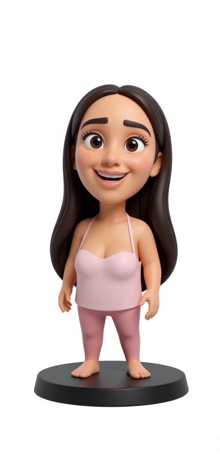 Smiling Girl Figurine STL – Free 3D Print Model | Remeshy