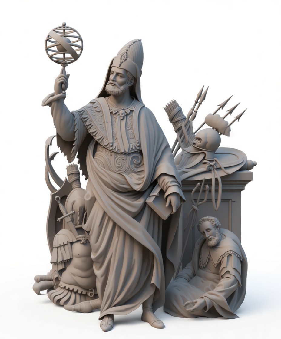 Roman Senator Figurine STL – Free 3D Print Model | Remeshy