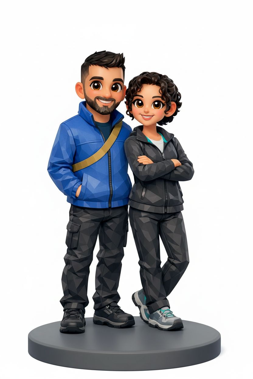 Stylized 3D Characters STL – Free 3D Print Model | Remeshy