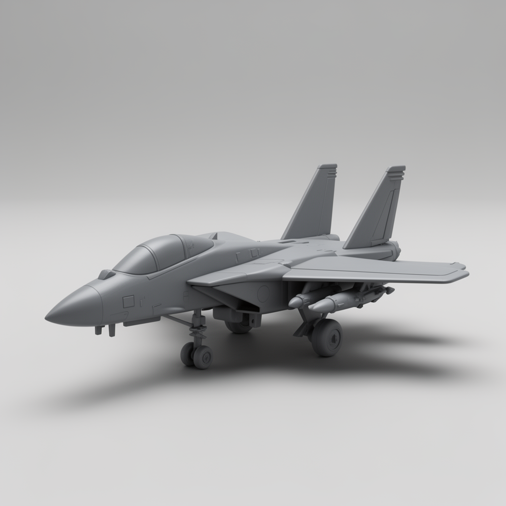 F-22 Raptor Toy Model STL – Free 3D Print Model | Remeshy