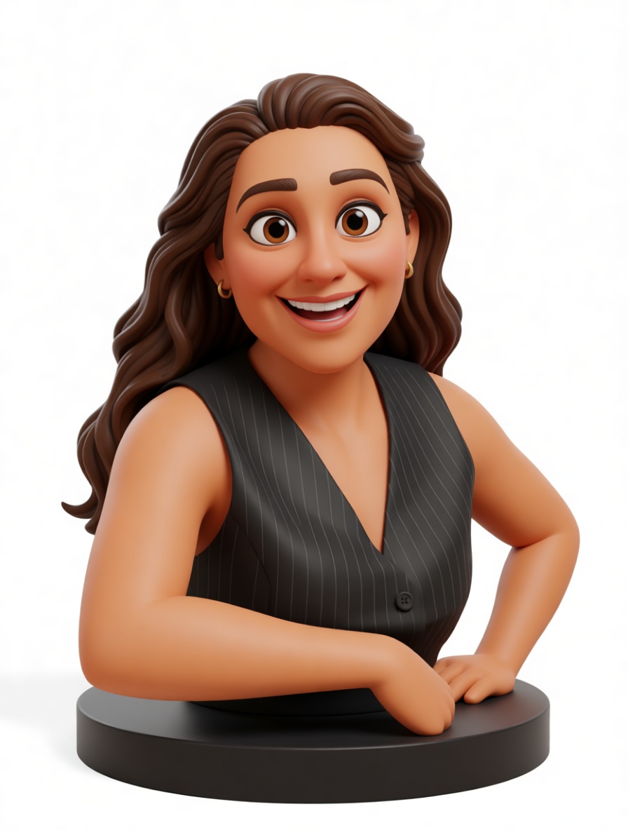 Smiling Woman Bust STL – Free 3D Print Model | Remeshy