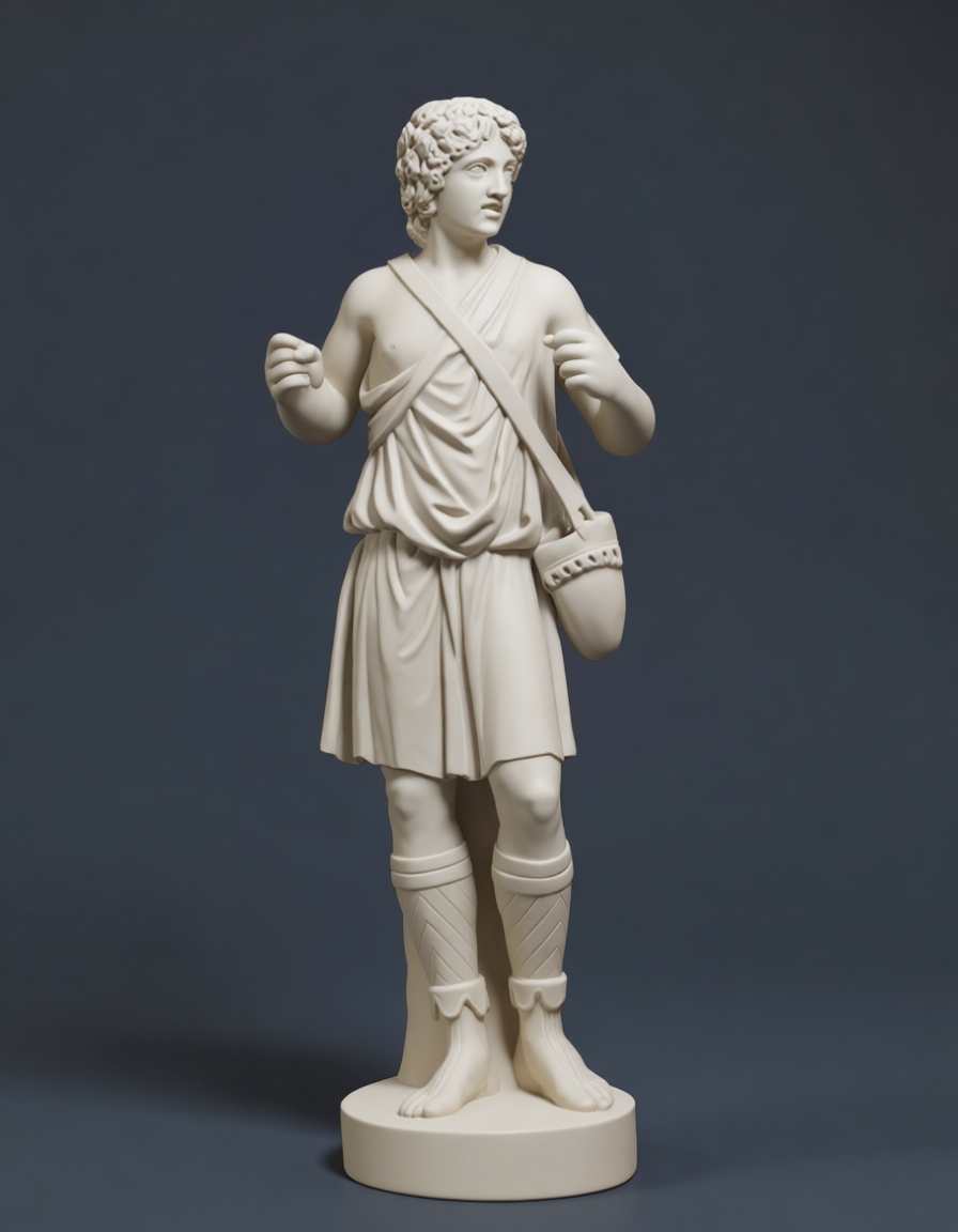 Ancient Greek Youth Figurine STL – Free 3D Print Model | Remeshy