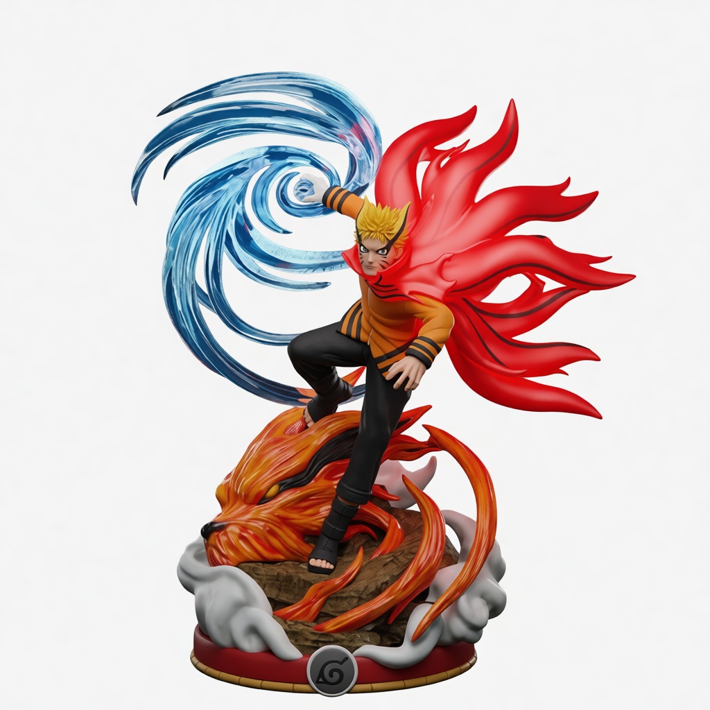Naruto Uzumaki Figure STL – Free 3D Print Model | Remeshy