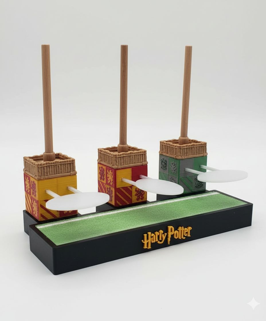 Harry Potter Quidditch Goals STL – Free 3D Print Model | Remeshy