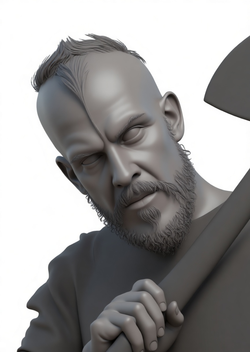 Vikings Ragnar Lothbrok Bust STL – Free 3D Print Model | Remeshy