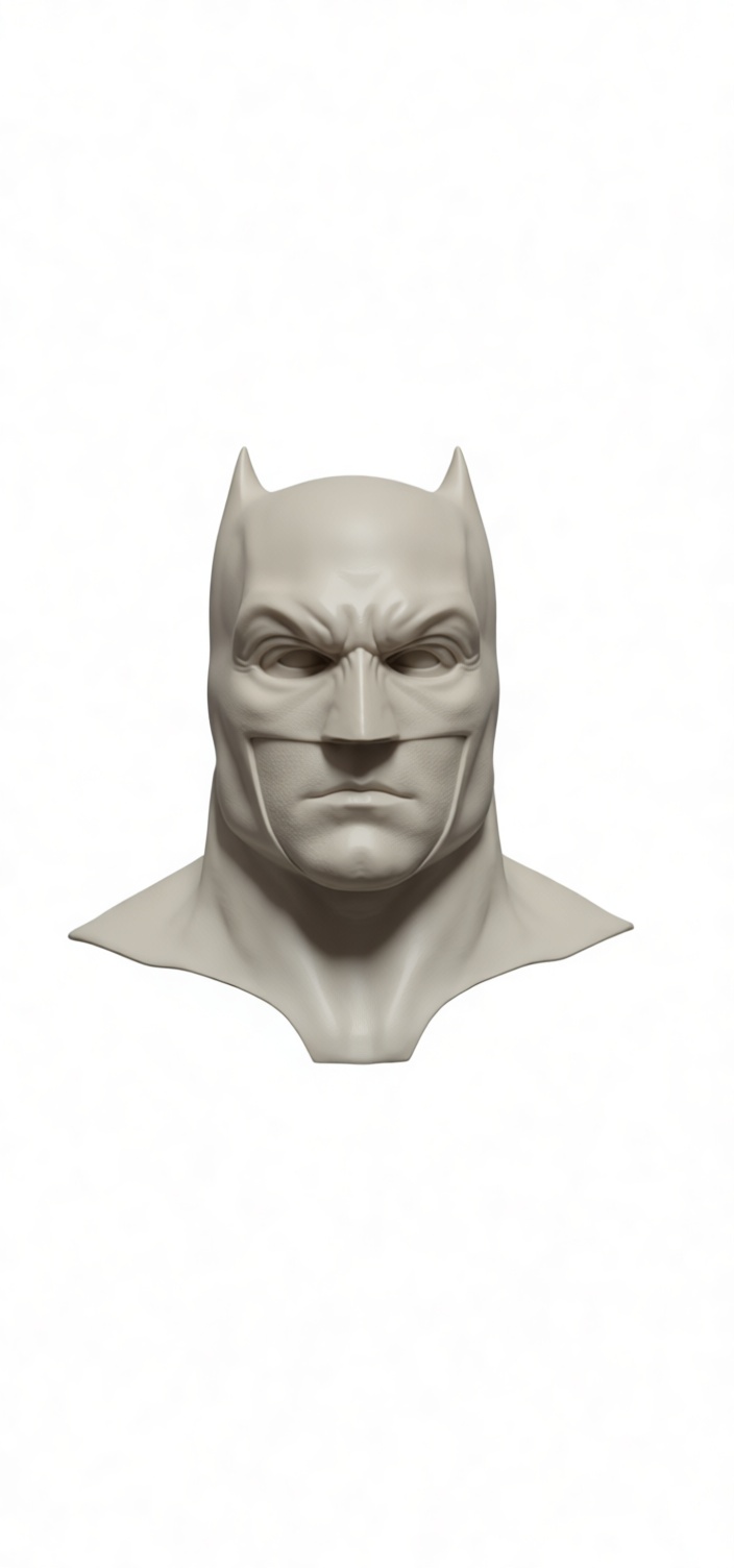 Batman Bust STL – Free 3D Print Model | Remeshy