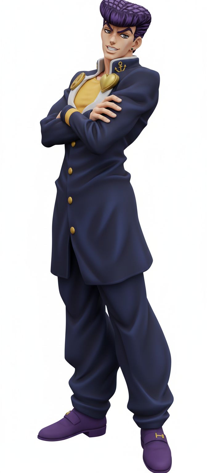 Jotaro Kujo Pose STL – Free 3D Print Model | Remeshy