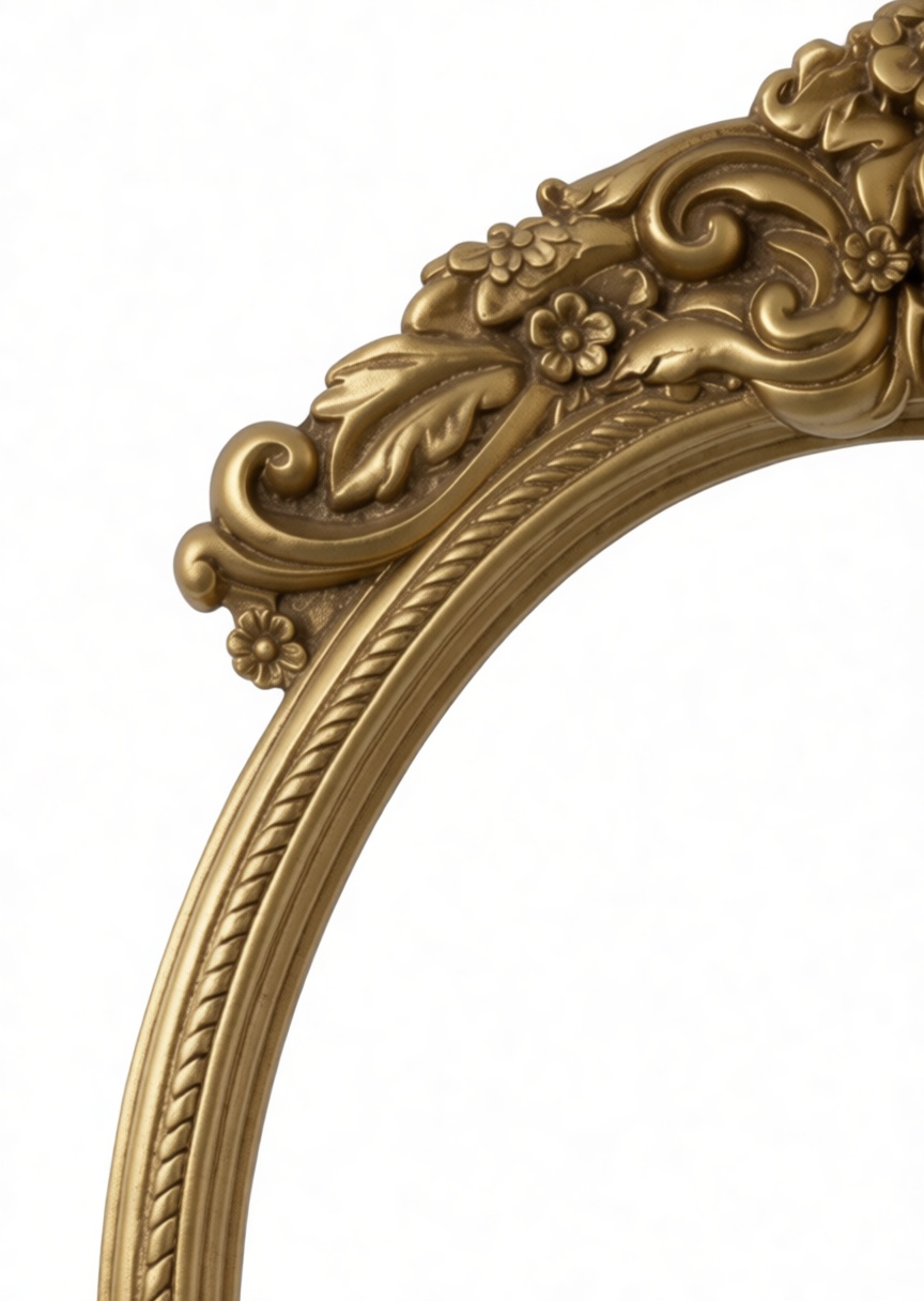 Ornate Baroque Frame STL – Free 3D Print Model | Remeshy
