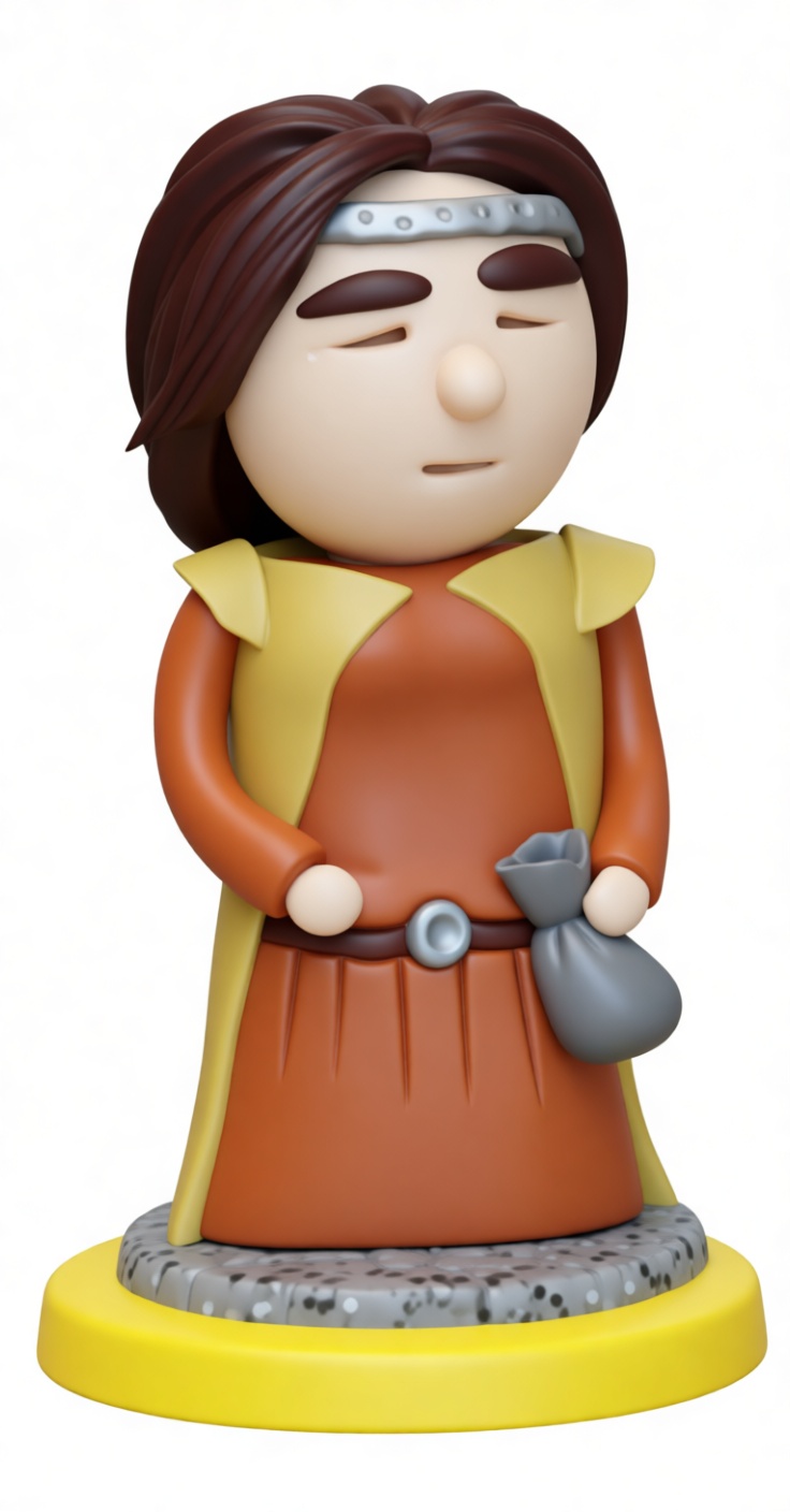 Medieval Merchant Figurine STL – Free 3D Print Model | Remeshy