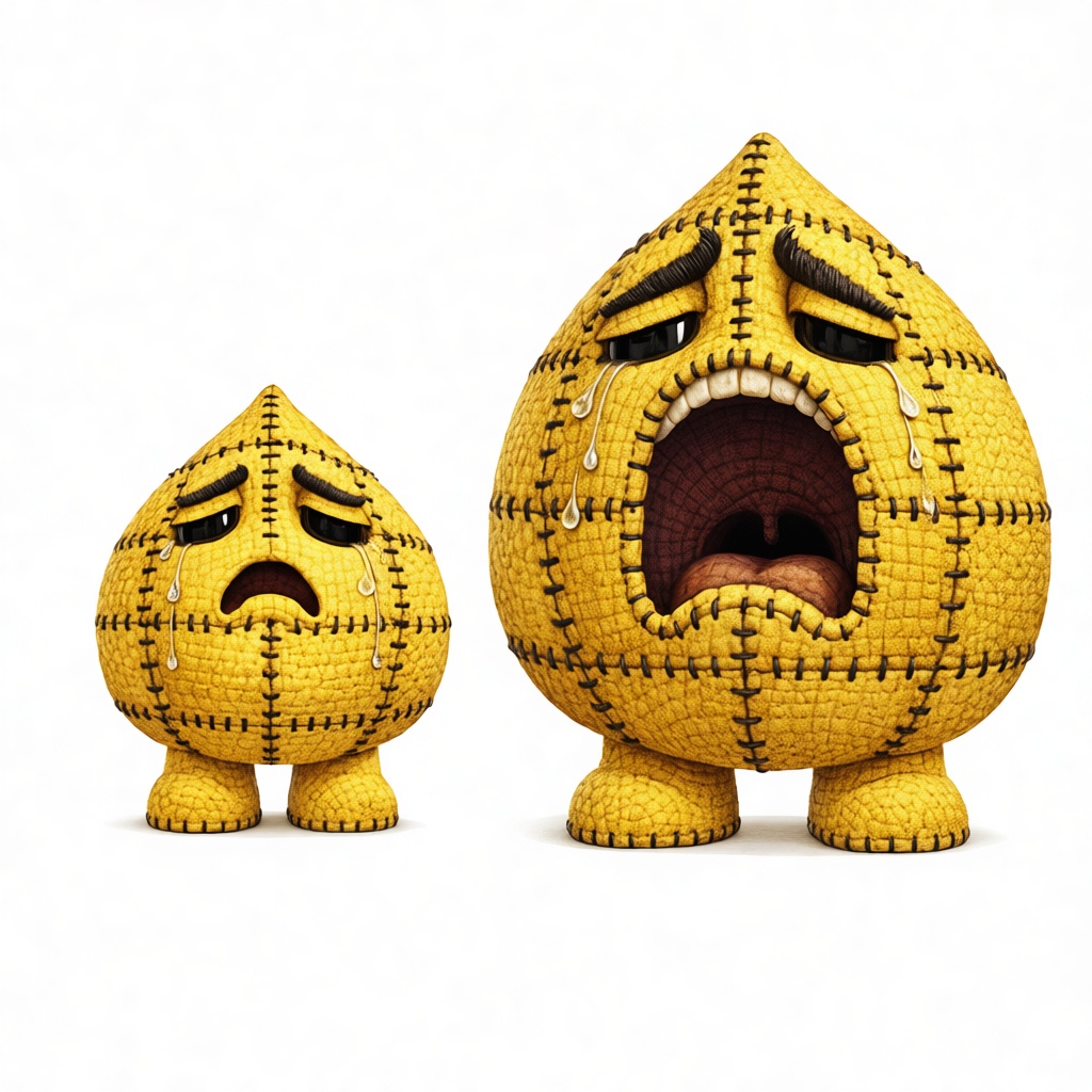 Crying Lemon Figurines STL – Free 3D Print Model | Remeshy
