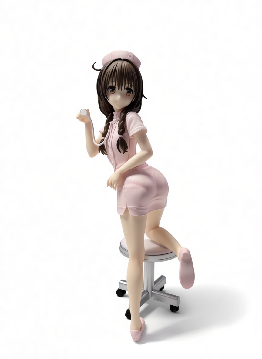 Anime Nurse Figurine STL – Free 3D Print Model | Remeshy