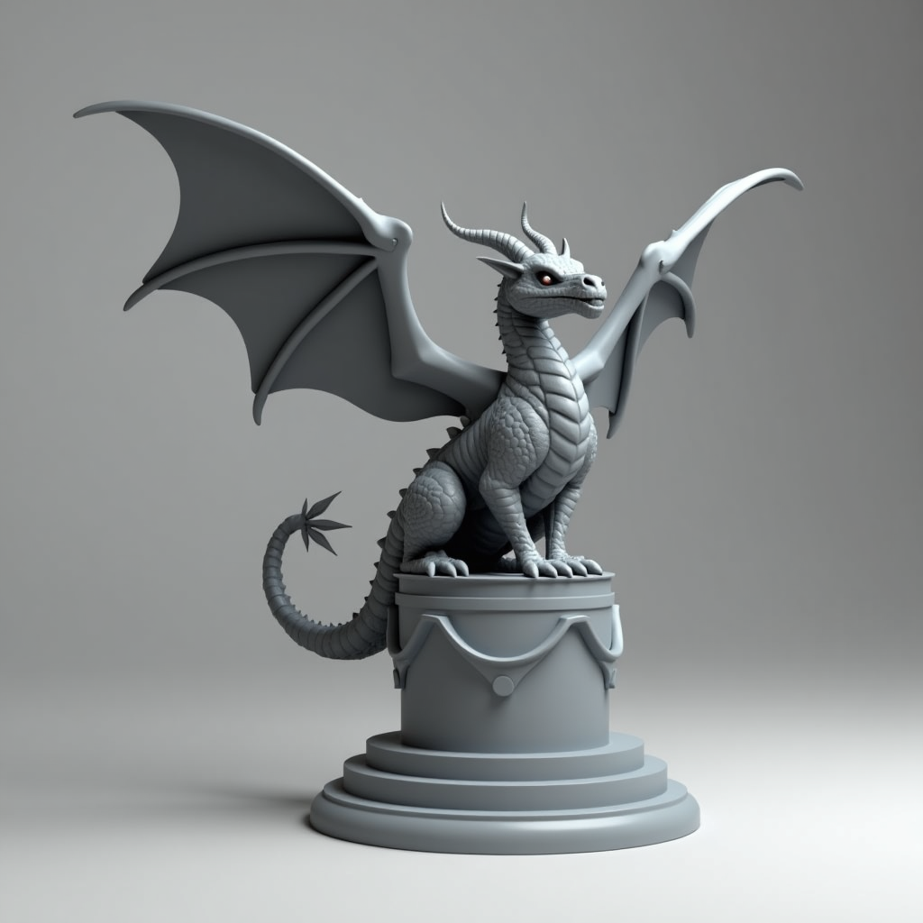 Free Dragon 3D Printable STL Files (100 Models) | Remeshy