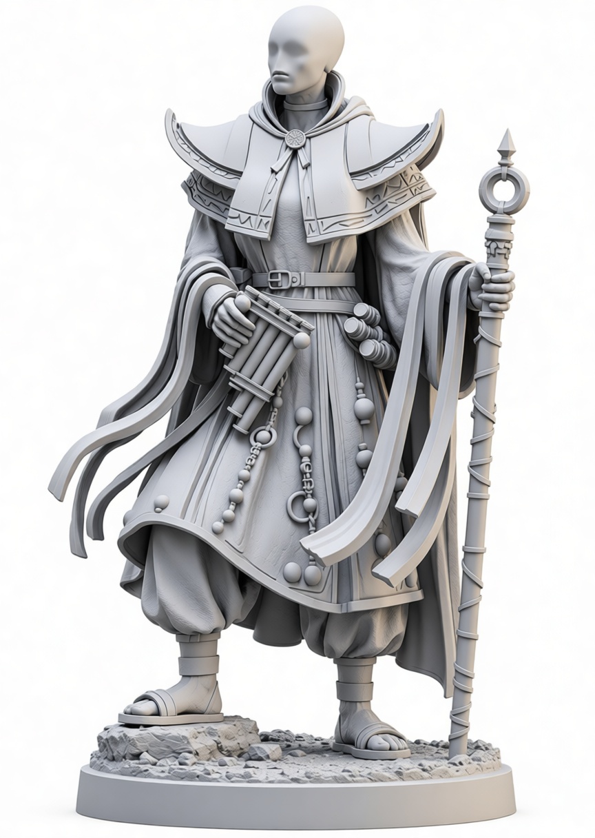 Minotaur Warrior Figurine STL – Free 3D Print Model | Remeshy