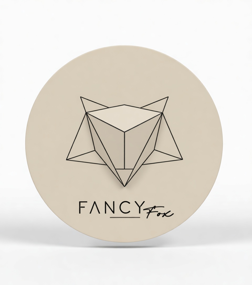 Fancy Fox Logo STL – Free 3D Print Model | Remeshy