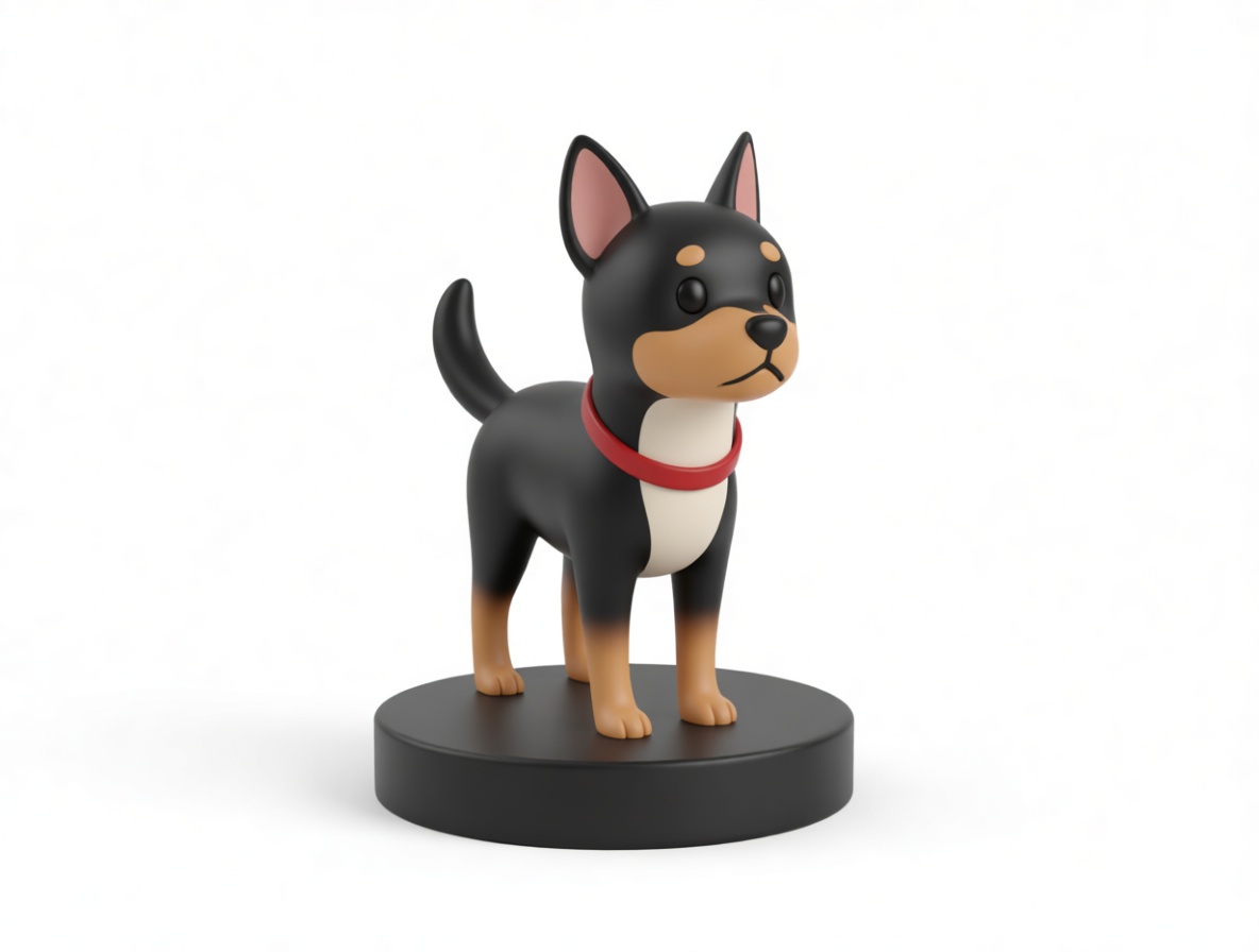Miniature Doberman Pinscher STL – Free 3D Print Model | Remeshy