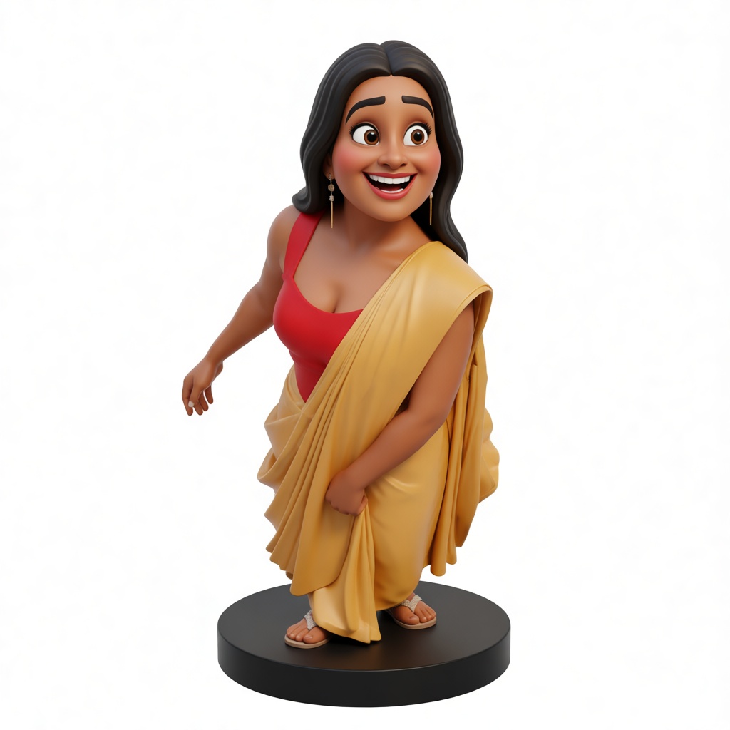Casual Woman Figurine STL – Free 3D Print Model | Remeshy