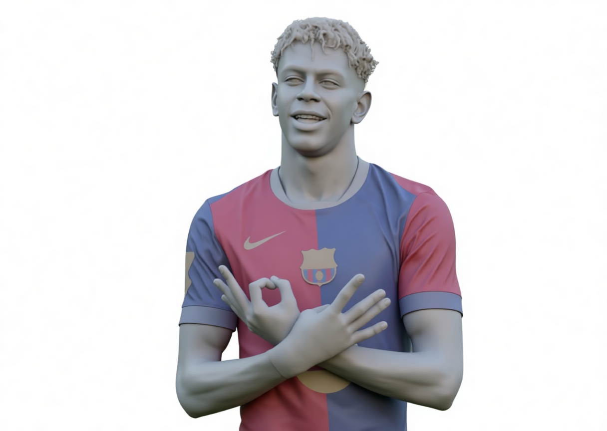 Ansu Fati Figurine STL – Free 3D Print Model | Remeshy