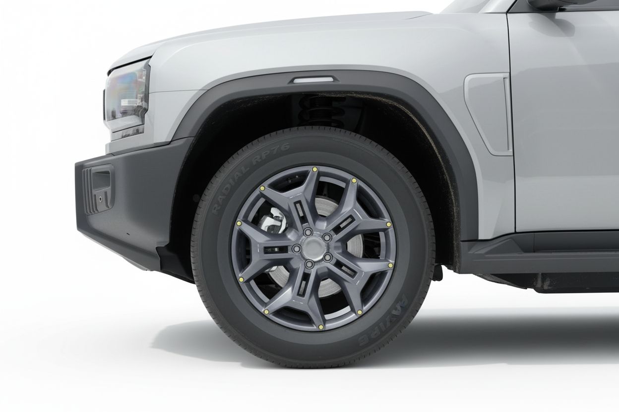 Rivian R1T Wheel Model STL – Free 3D Print Model | Remeshy